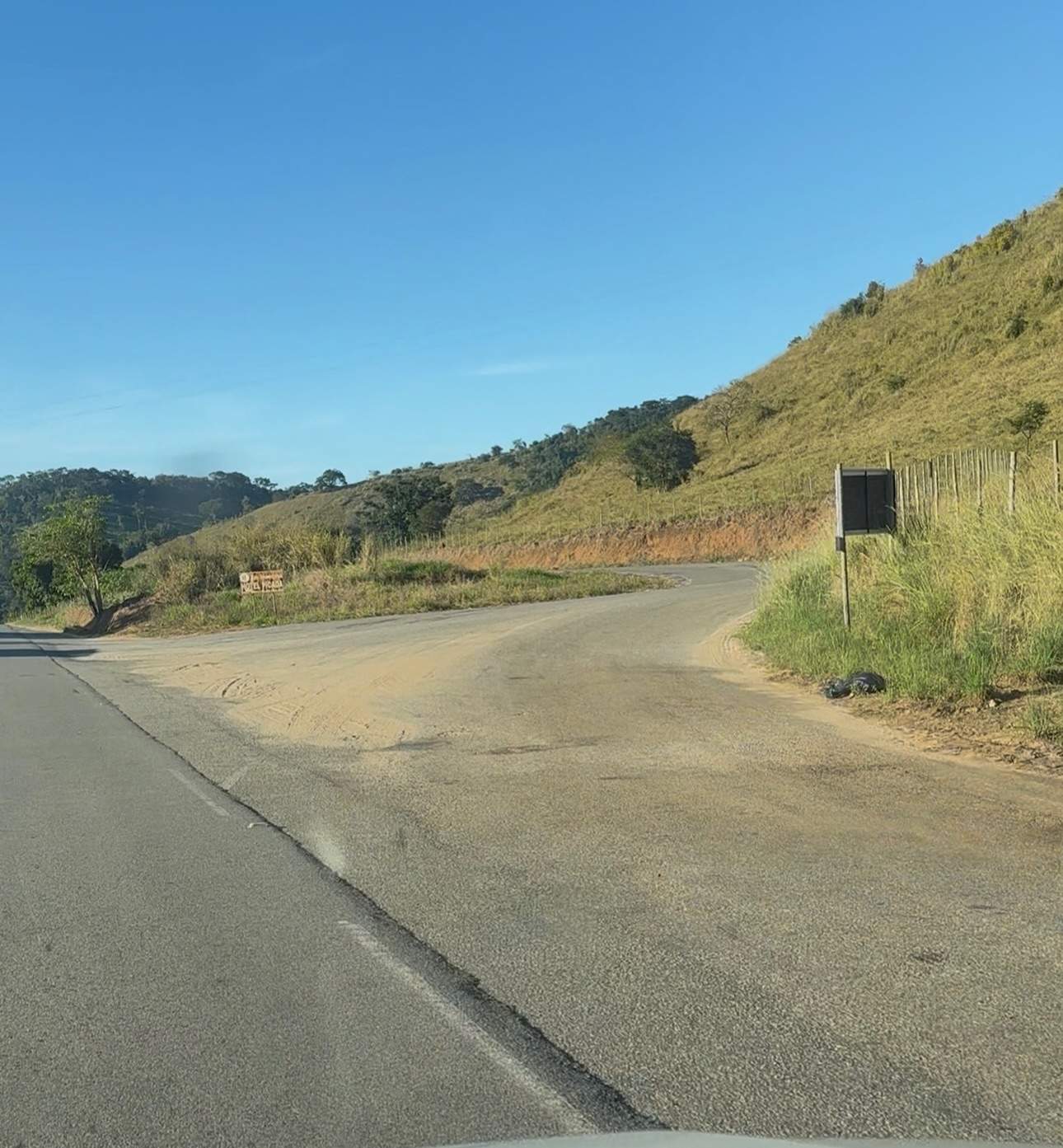 Portal Caparaó - Acidente é registrado no acesso a Conceição de Ipanema ...