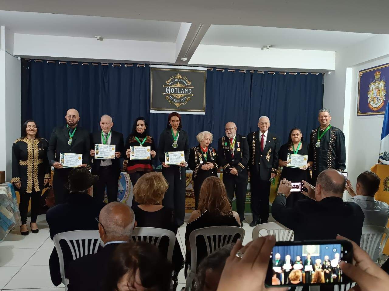 Portal Caparaó - Presidente da ALB participa da fundação da Academia de ...